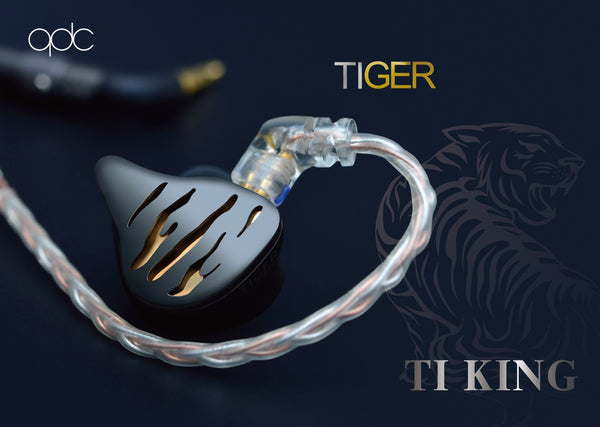 qdc TIGER Standard / Tiger-Customization (2022) 8 Drivers (6BA+2EST) U