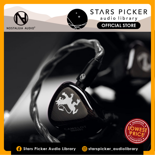 [PREORDER] Nostalgia Audio Camelot Tribrid Design 10 Drivers IEM Earph