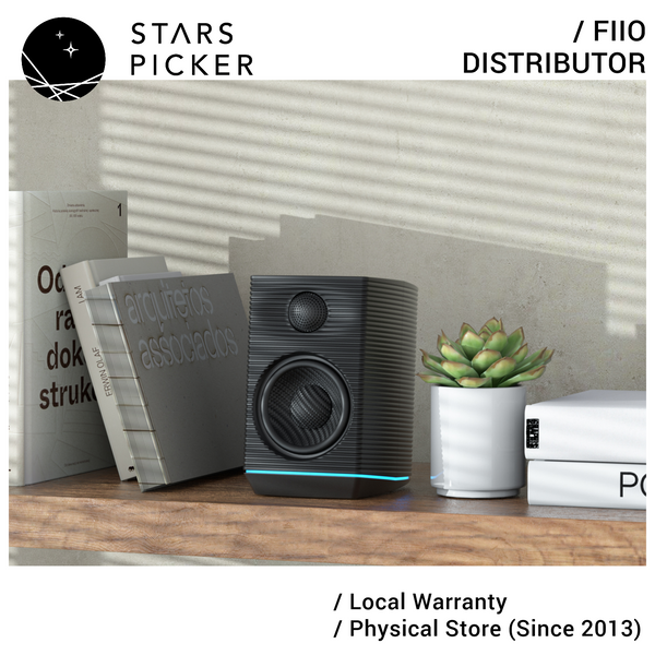 Fiio SP3 HiFi Desktop Active Speakers 3.5inch Carbon Fiber Woofer