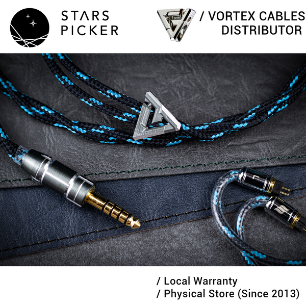 Vortex Seraphina IEM Cable Effect Audio ConX MMCX 2pin 0.78mm Audiophi