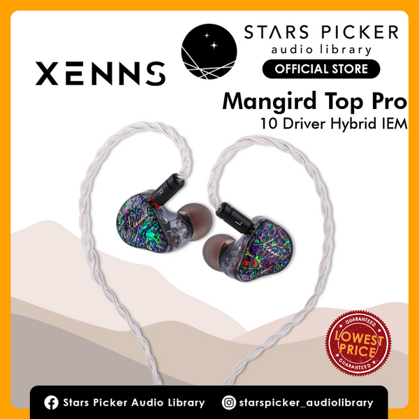 XENNS Mangird Top Pro - 10 Driver Hybrid IEM
