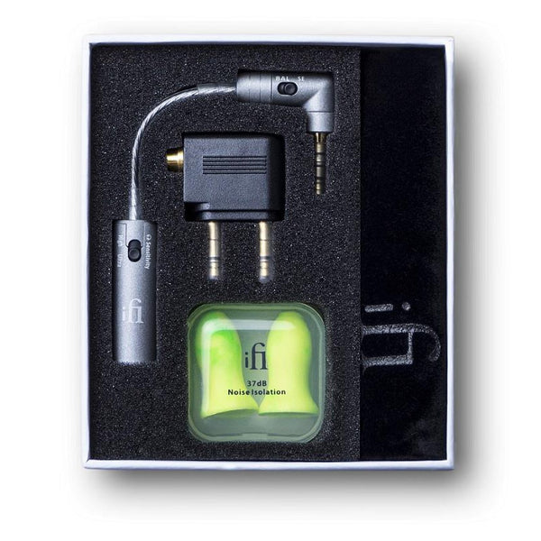 iFi Audio iEMatch+ - Impedance Adapter Cable 3.5mm TRRS Balanced reduc