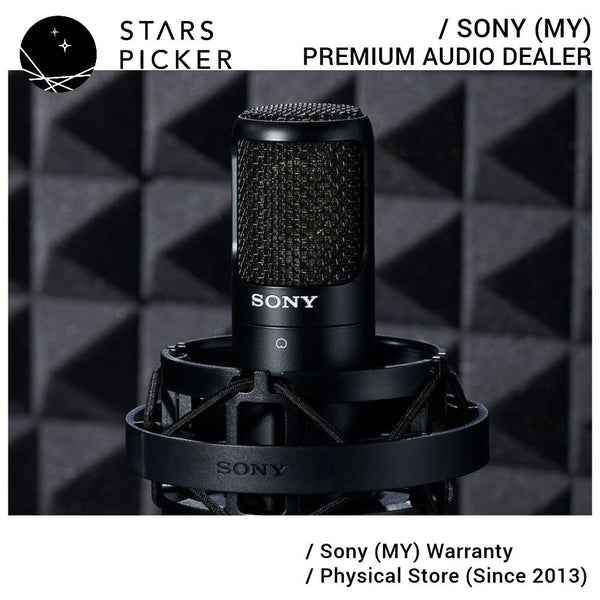 SONY C-80 Uni-directional Dual Diaphragm Condenser Microphone for Home